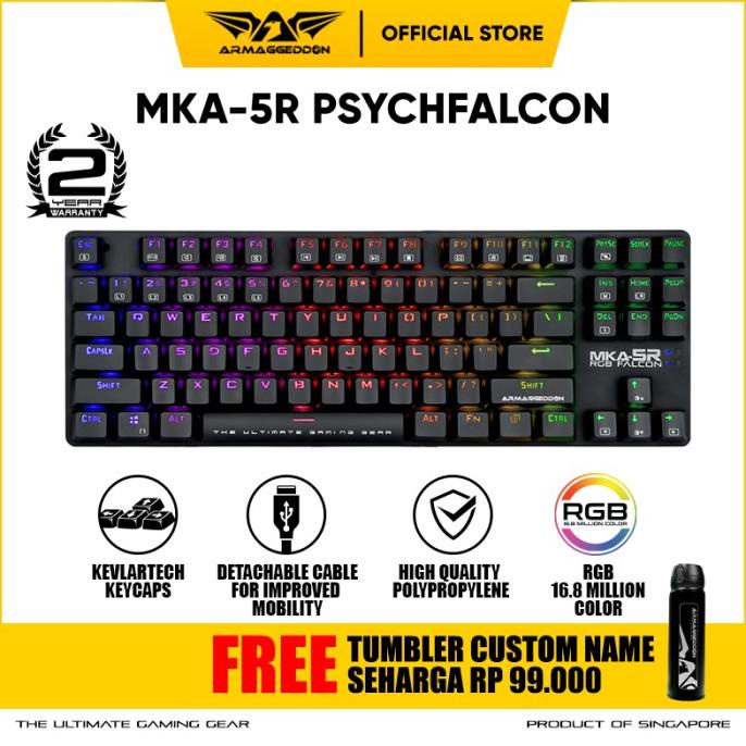 Jual ACC PC GAMING Armaggeddon Gaming Keyboard MKA-5r | Shopee Indonesia