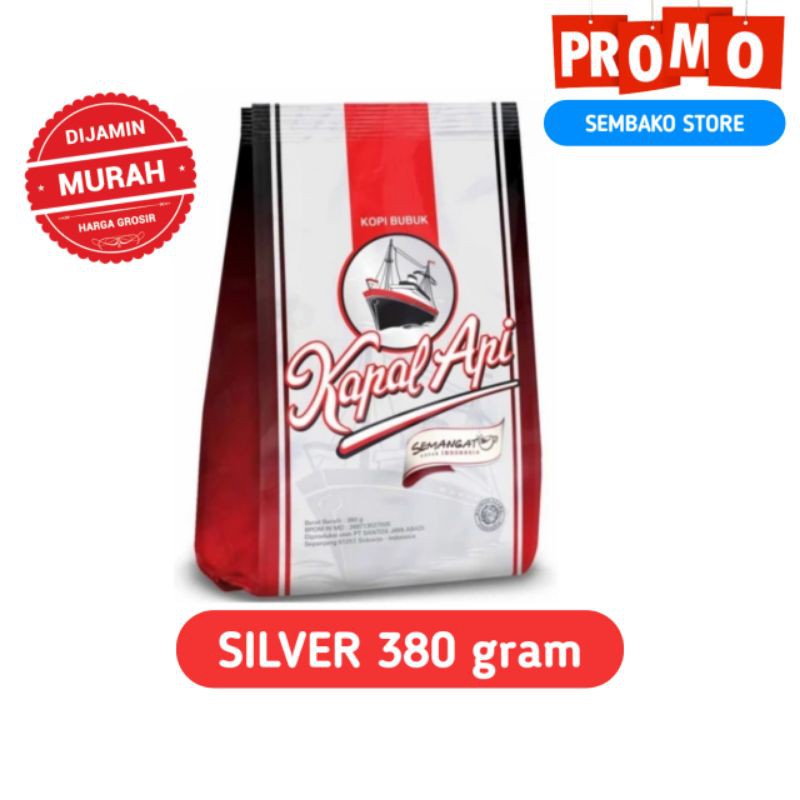 Jual Kapal Api 380 gr (Silver) | Shopee Indonesia