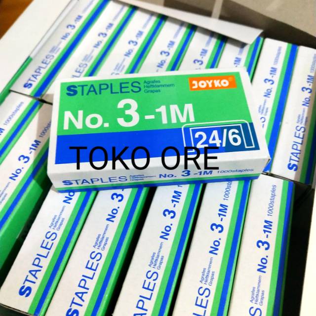 Jual ISI STAPLES JOYKO NO 3 BESAR | Shopee Indonesia