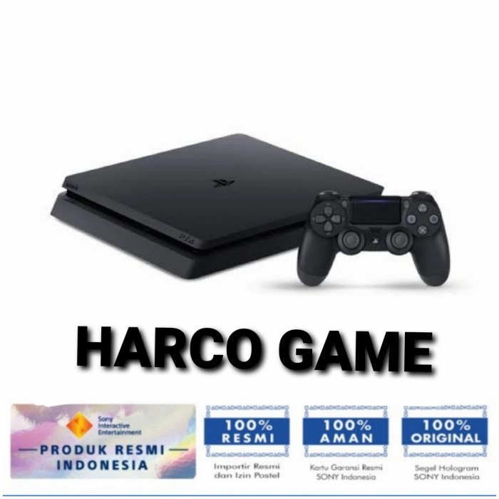 Jual MESIN PS4 SLIM 1TB CUH-2218B GARANSI RESMI SONY INDONESIA 1TAHUN | Shopee Indonesia