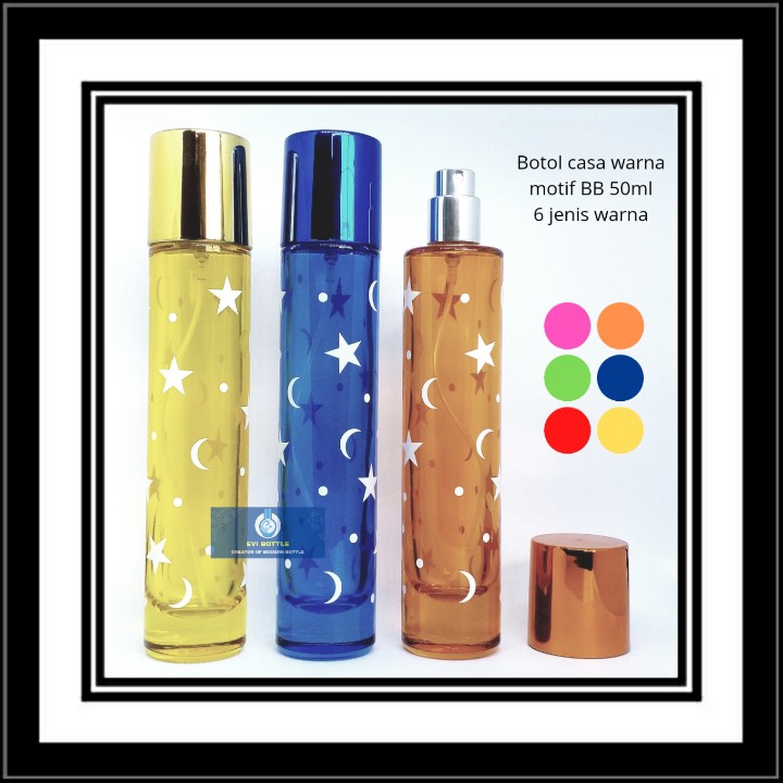 Jual BOTOL CASA WARNA MOTIF 50ml / KARTON | Shopee Indonesia