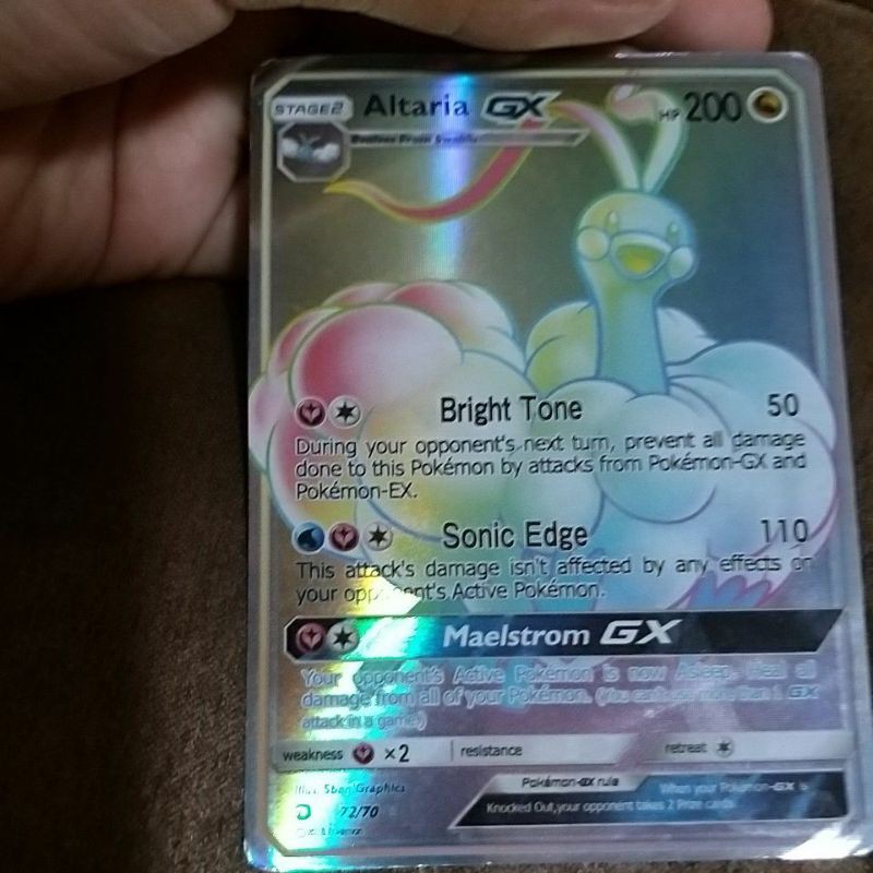 Jual card pokemon altaria gx raimbow | Shopee Indonesia
