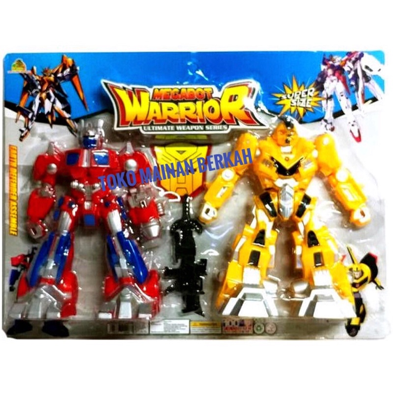 Jual [COD] robot transformer OPTIMUS PRIME DAN BUMBLE BEE | Shopee ...