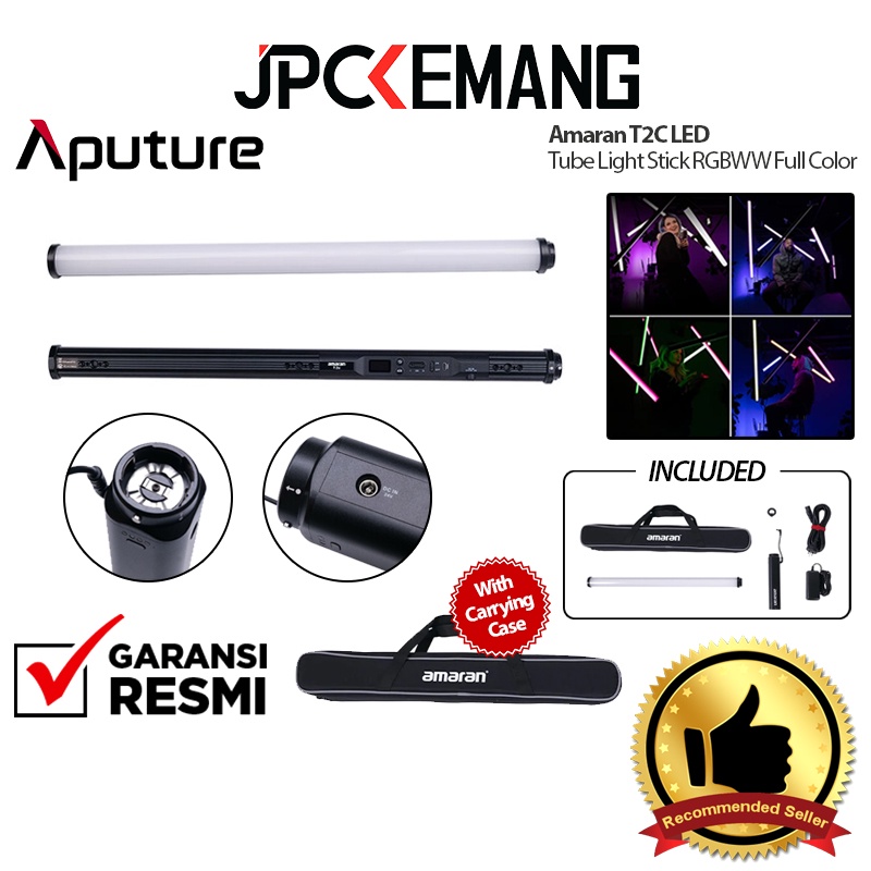 Jual Aputure Amaran T2C LED Tube Light Stick RGBWW Full Color T2 C ...