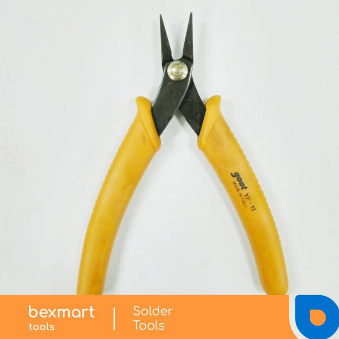 Jual TANG JEPIT PIPIH LONG NOSE PLIER GOOT YP-11 (MADE IN JAPAN ...