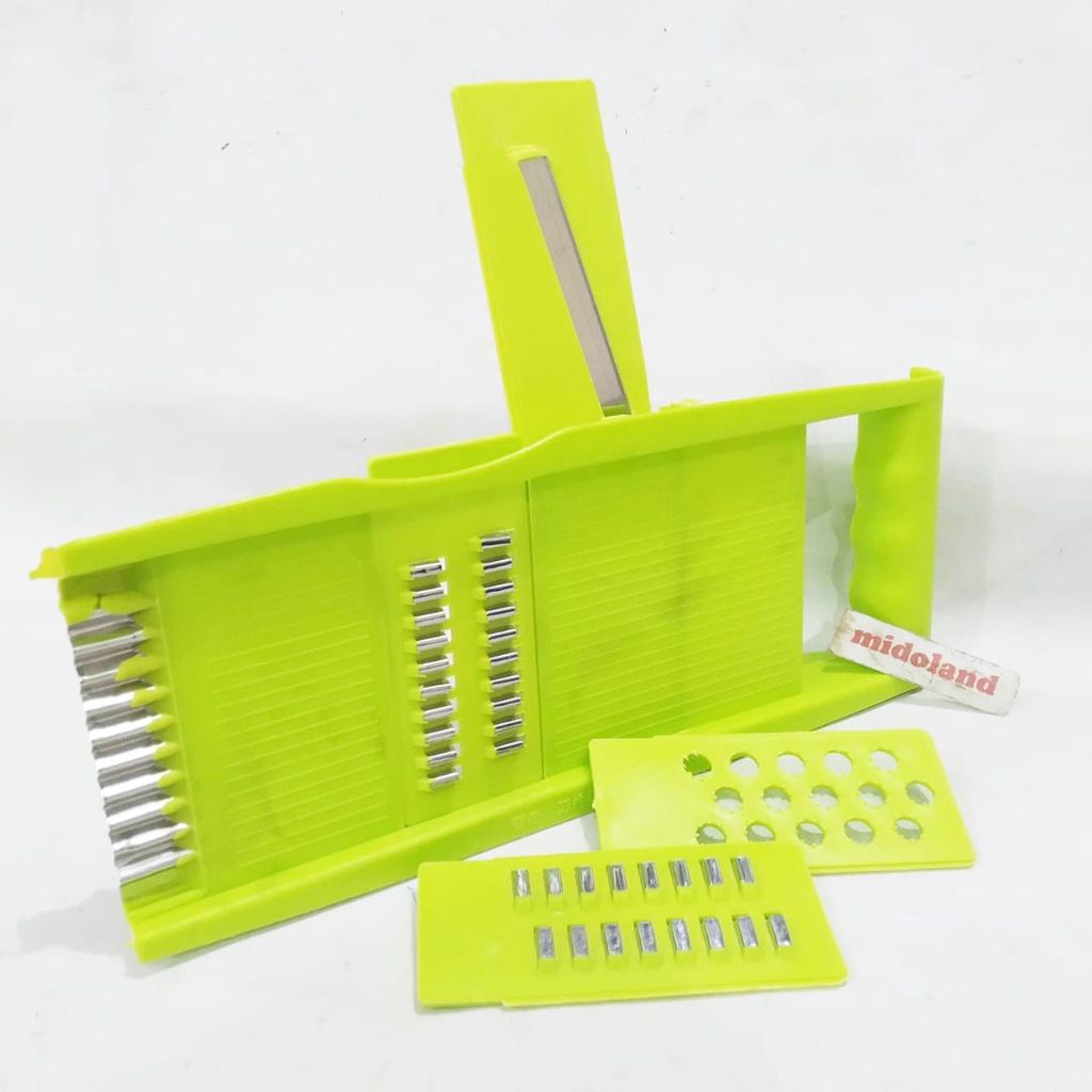Jual Parutan serutan sayur buah dapur + tempat penyimpanan 5in1 ...