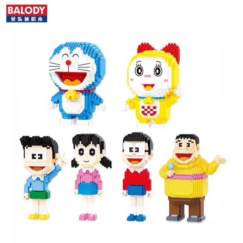 Jual Nano Block / Balok / Blok / Bricks / Lego Doraemon Edition ...
