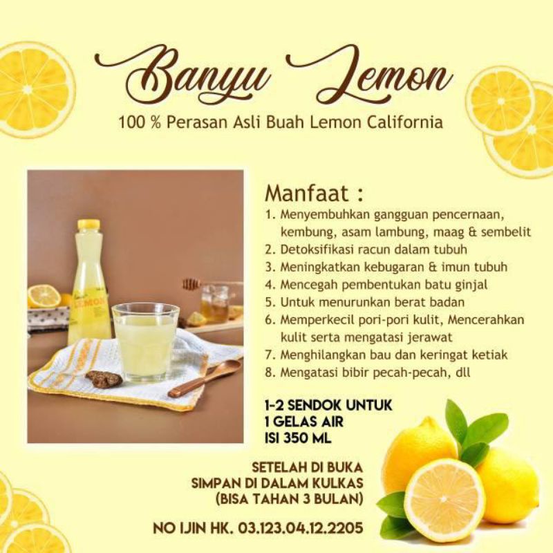 Jual sari lemon,sejuta manfaat (100%murni) | Shopee Indonesia