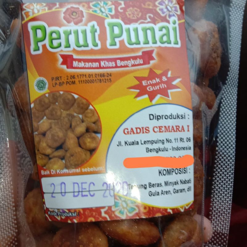 Jual Perut Punai Makanan Khas Bengkulu | Shopee Indonesia