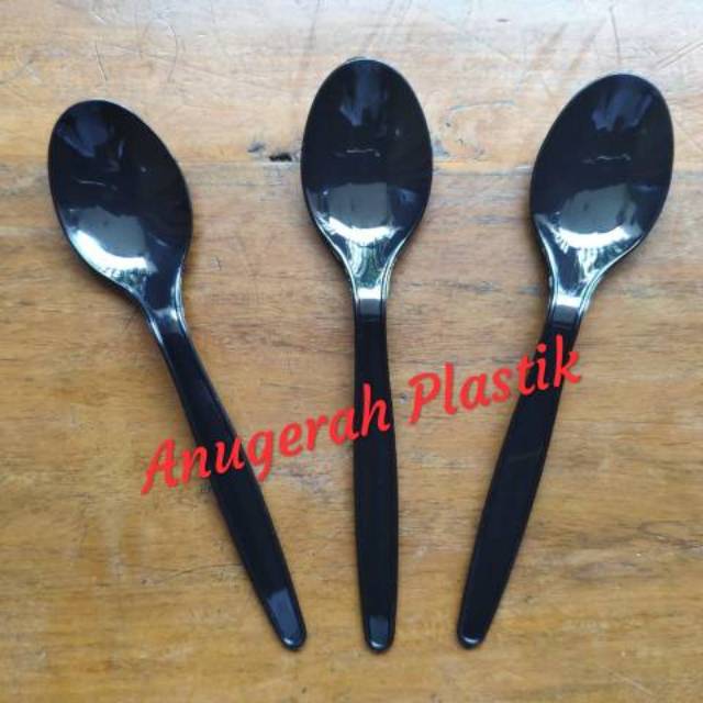 Jual Sendok Makan Hitam Merek FIM HARGA 25 PCS | Shopee Indonesia