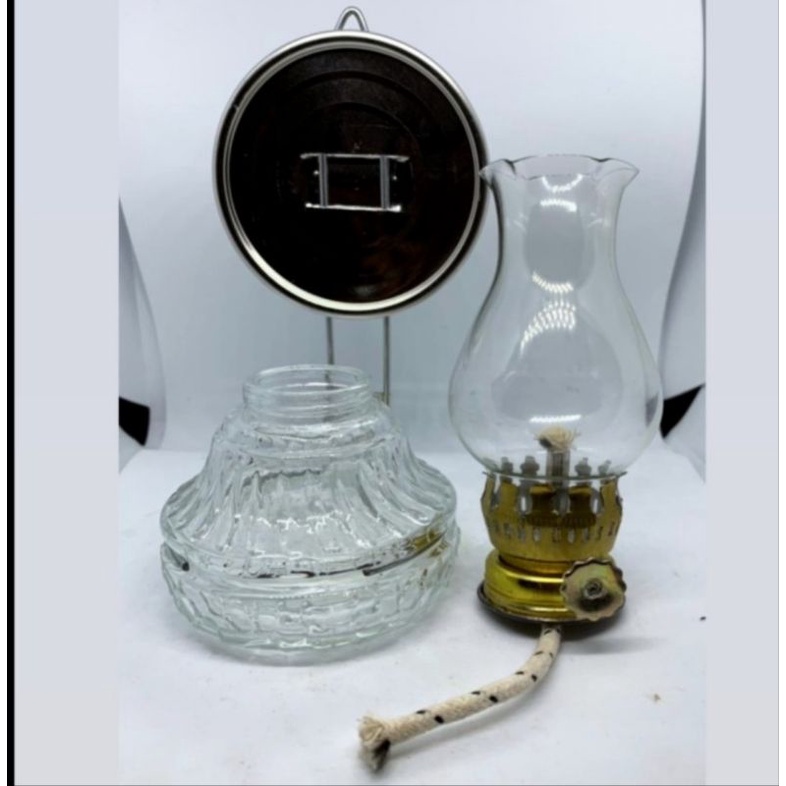 Jual Sumbu 5 meter lampu minyak (api biru) bulat Grey Cotton / Hitam ...