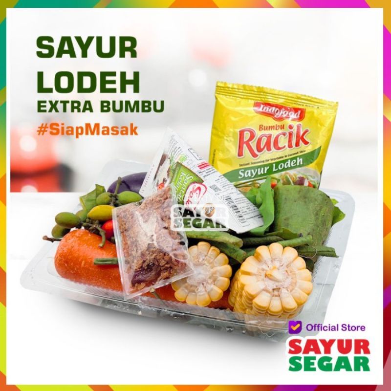Jual paket sayur lodeh extra bumbu lengkap siap masak | Shopee Indonesia