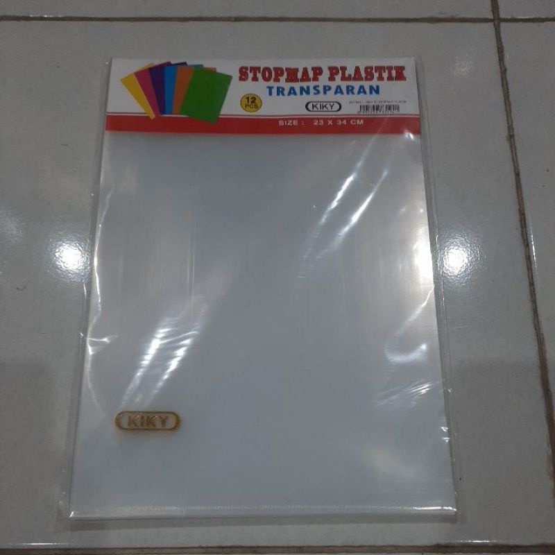 Jual Map L F4 Kiky (PAK) / Map Bening Transparant Folio | Shopee Indonesia
