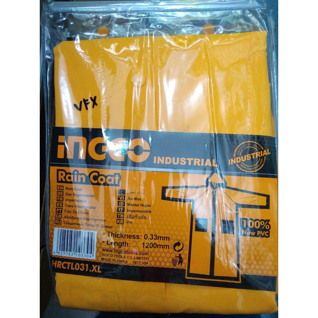 Jual MANTEL HUJAN INGCO SIZE XL/ RAIN COAT INGCO XL | Shopee Indonesia