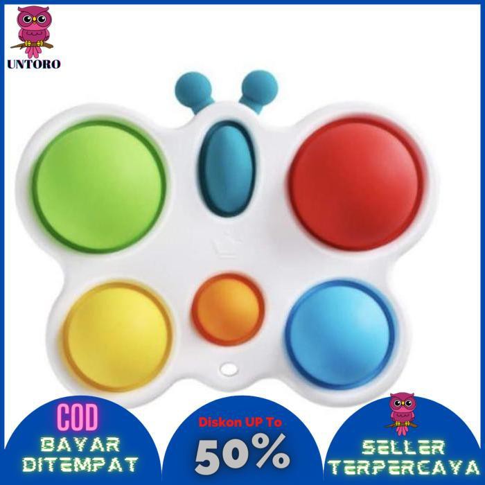 Jual READY COD Simple Dimple Simpl Dimpl Fidget Sensory Tik Tok Tiktok ...