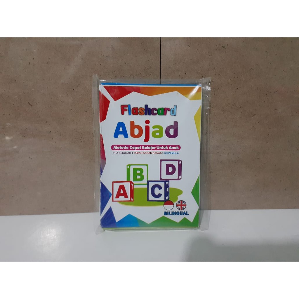 Jual Flash Card - Abjad - Huruf - Alfabeth (Seri Putih) | Shopee Indonesia