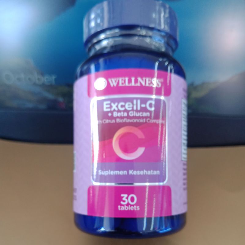 Jual Wellness Excell C + Beta Glucan 30 Tablets | Shopee Indonesia