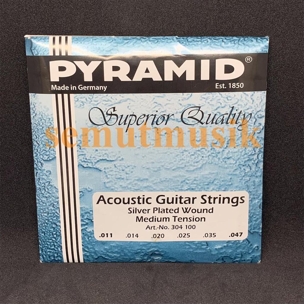 Jual SENAR GITAR PYRAMID AKUSTIK STRING FOLK SET 304100 ORI | Shopee ...