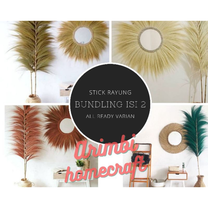 Jual (Bundling isi 2 ) Rayung Stick / Bunga Kering / Dried flower ...