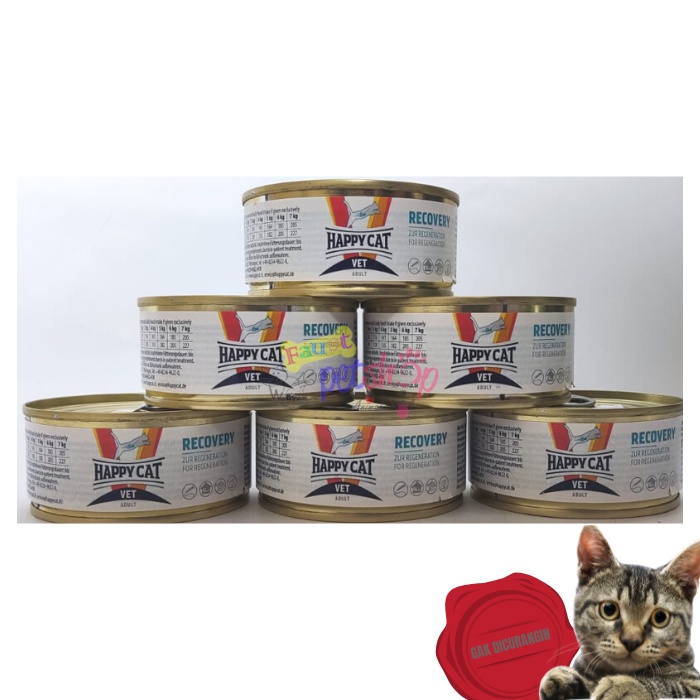 Jual Happy Cat Recovery 100Gr Makanan Kucing Basah Wet Food | Shopee ...