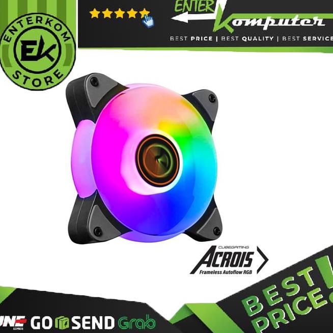 Jual CUBE GAMING ACROIS - Frameless - RGB RAINBOW LED 12CM | Shopee ...