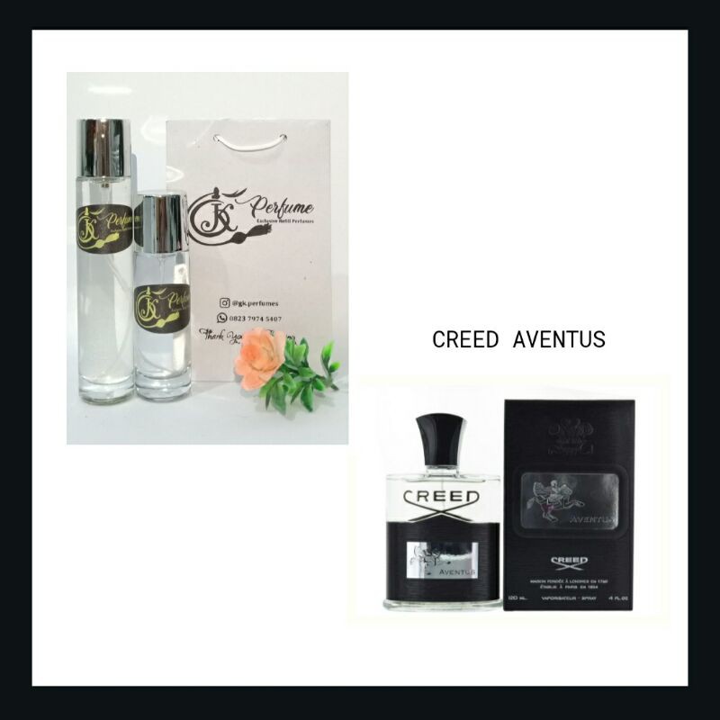 Jual GK PERFUME FOR MEN INSPIRED BY CREED AVENTUS | Shopee Indonesia