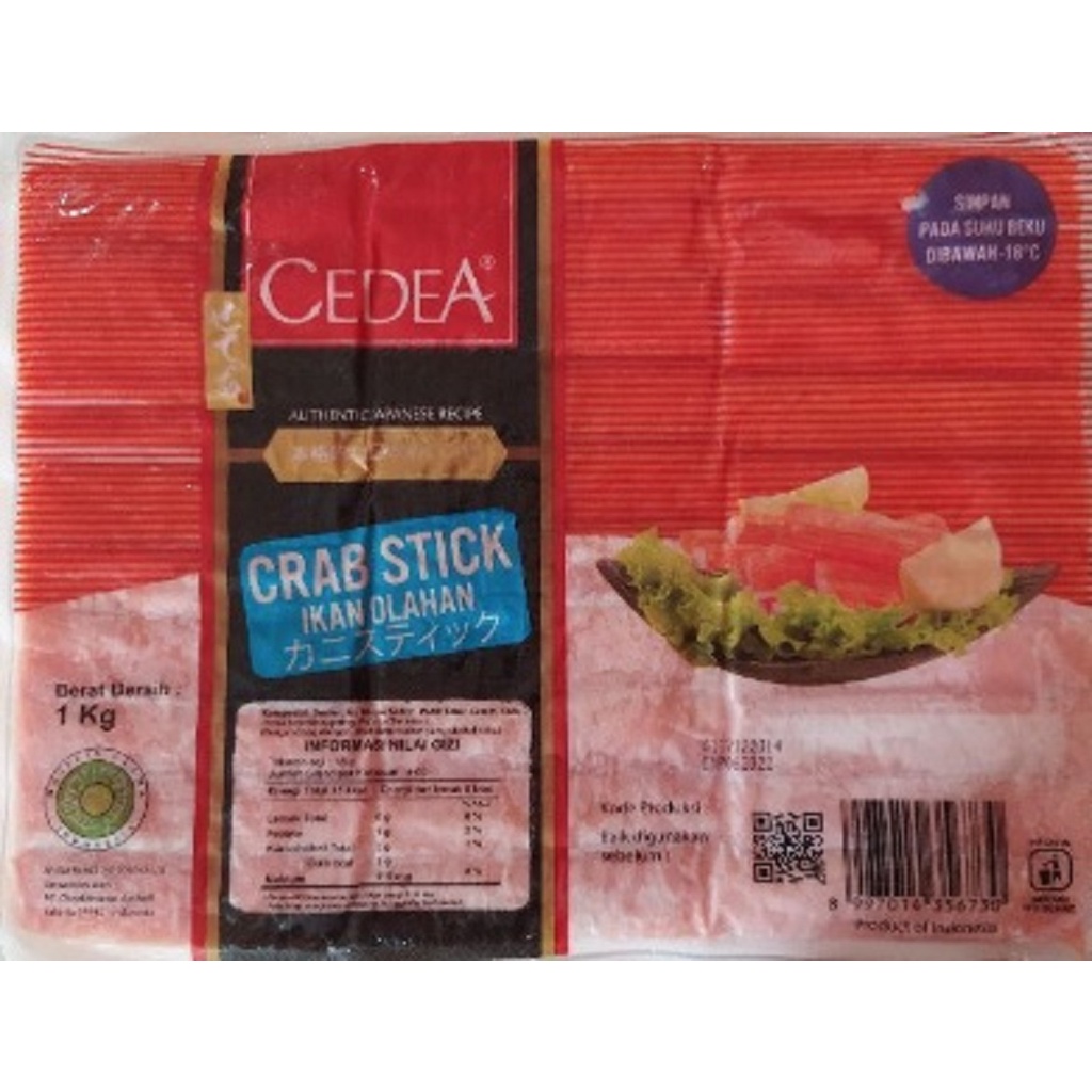 Jual Cedea Crab Stick 1kg | Shopee Indonesia