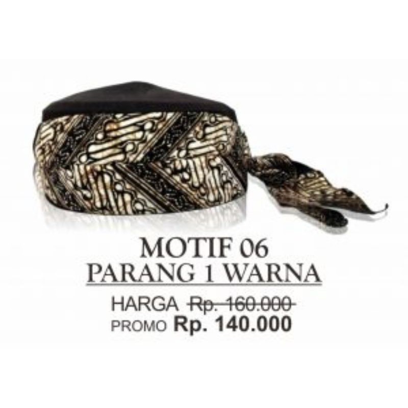 Jual PECI BATIK MOTIF PARANGWARNA, UDENG KHAS KAMPOENG RAMADHAN ...
