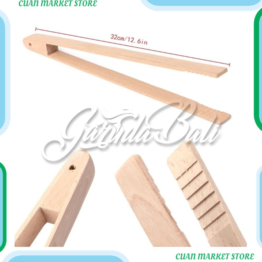 Jual GARUDA-BALI Jepitan Kayu Makanan Capit Roti Kue Salad Sushi Es ...