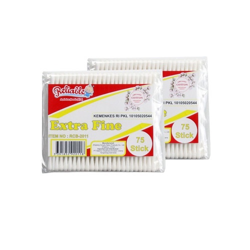 Jual Cutton Buds Reliable Baby isi 75pcs | Shopee Indonesia