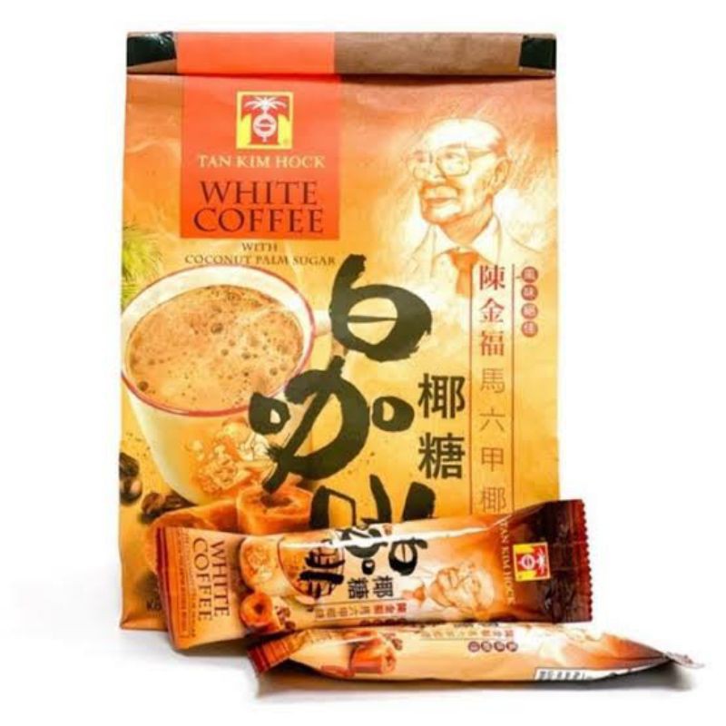 Jual TAN KIM HOCK White Coffee Coconut Palm Sugar Isi 12 Stick (Made in Malaysia) | Shopee Indonesia