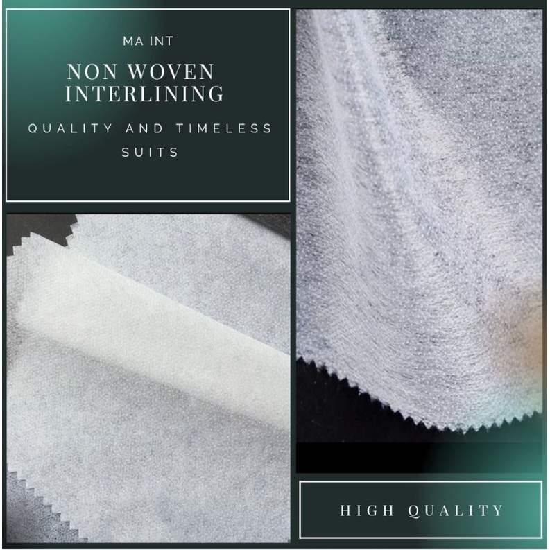 Jual Kain Keras Lem Sutra Kodok Interlining Lem Pelon | Shopee Indonesia