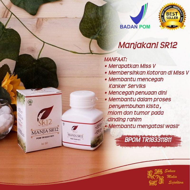 Jual MANJAKANI SR12 HERBAL ORIGINAL Manjakani Asli BPOM Promil ...