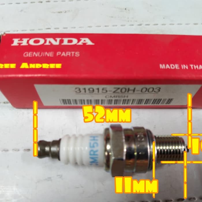 Jual Spark Plug - Busi mesin potong rumput Honda GX-31 GX-35 CMR5H Original MSPR_367 | Shopee ...