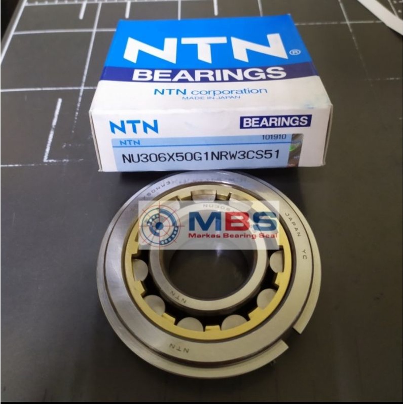 Jual BEARING KRUK AS SPEED BOAT YAMAHA 40PK NU306 MERK NTN ASLI NU306 ...
