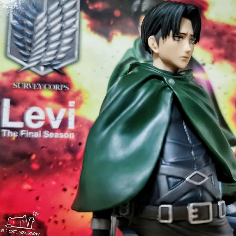 Jual Action Figure Levi Ackerman Attack On Titan | Shopee Indonesia