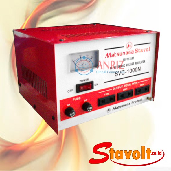 Jual Stabilizer Matsunaga 1000Watt Stavol Svc 1000Watt | Shopee Indonesia
