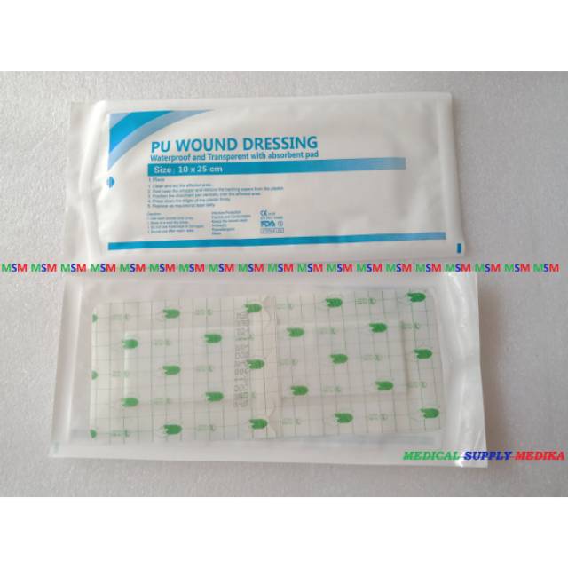 Jual PU Wound Dressing 10X25cm | Shopee Indonesia