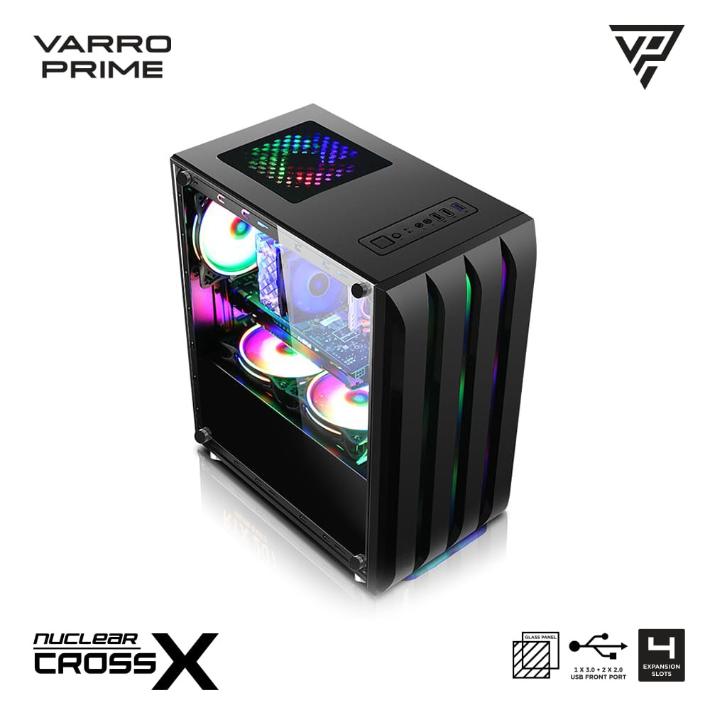Jual CASING GAMING VARRO PRIME NUCLEAR CROSS X | Shopee Indonesia