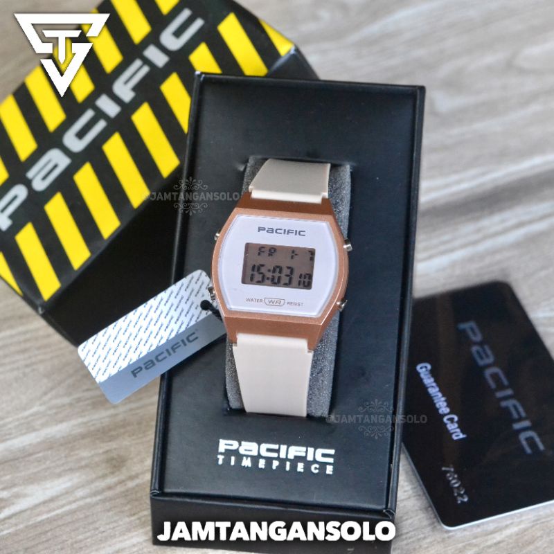 Jual JAM TANGAN WANITA PACIFIC CANDY ORIGINAL WATER RESIST DIGITAL ...