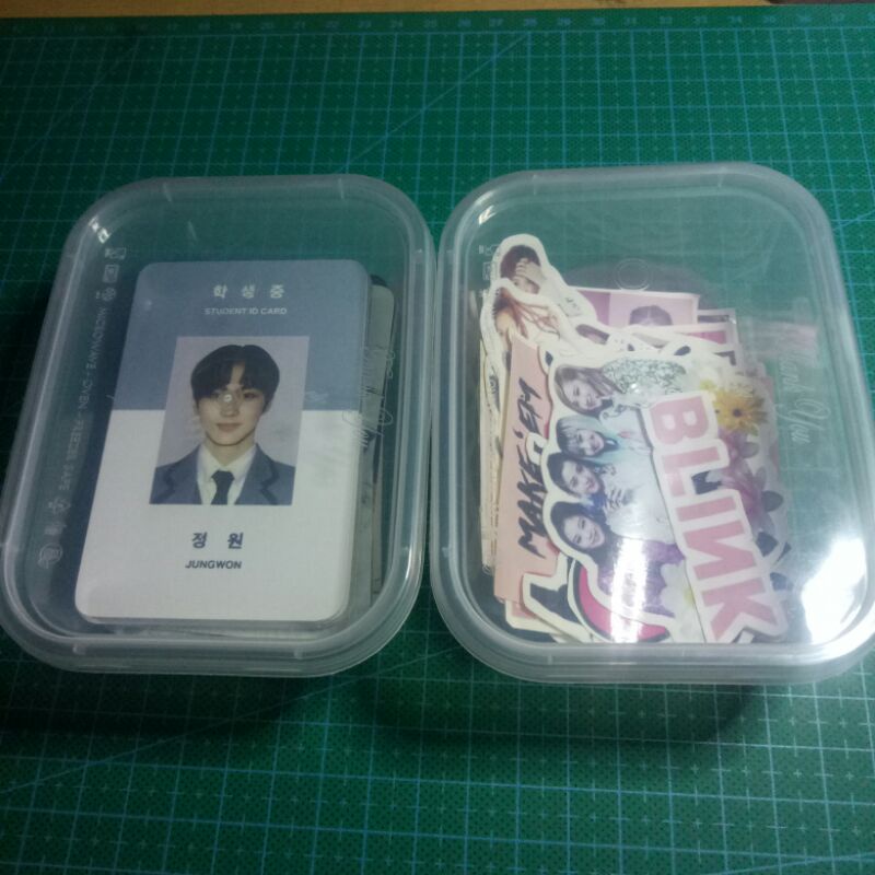 Jual Box Photocard (Kotak Plastik Penyimpanan/ Packing Photocard ...