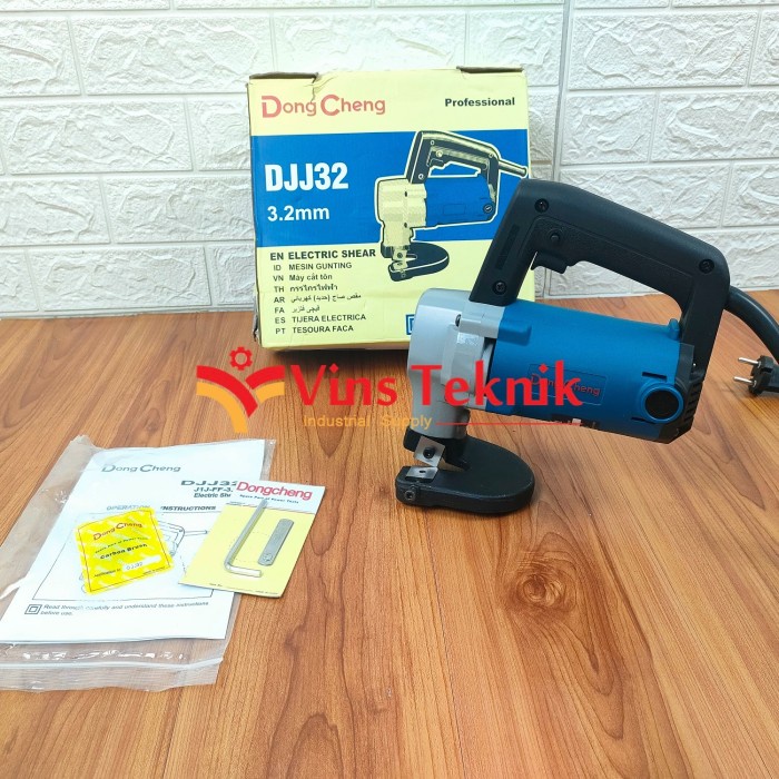 Jual Mesin potong plat besi shear 3,2mm DJJ32 DONGCHENG DJJ 32 | Shopee Indonesia