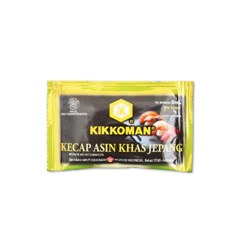 Jual Kikkoman All Purpose Shoyu / Kecap Asin Khas Jepang Kemasan Sachet ...
