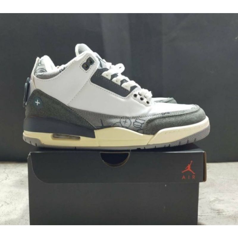Jual Nke Air Jordan 3 KAWS Grey | Shopee Indonesia