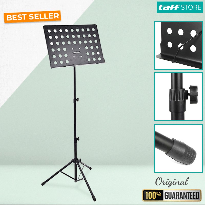 Jual Book Stand Penyangga Buku Partitur Musik Teks Lagu Lipat ...