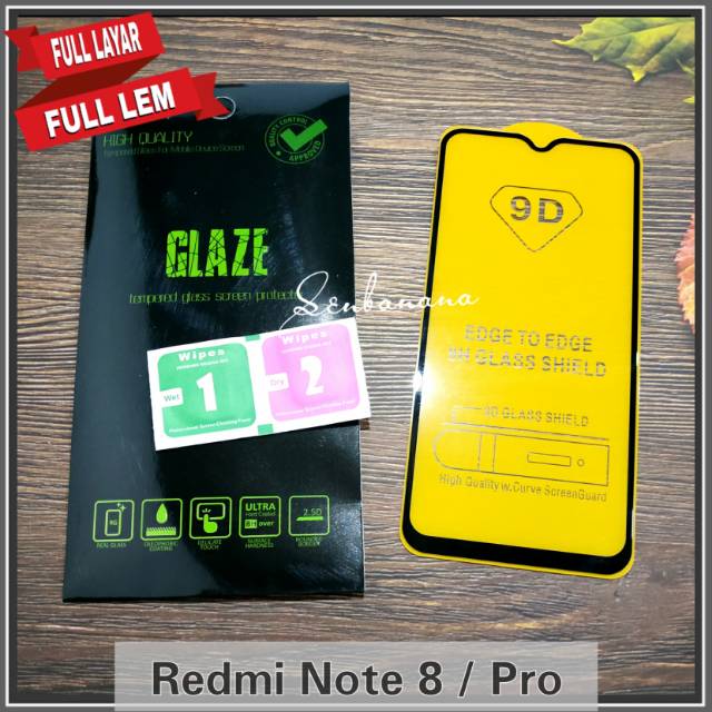Jual Tempered Glass Xiaomi Redmi Note 8 / PRO Full Covered | Shopee ...