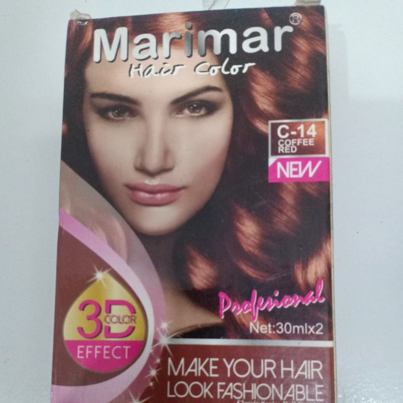 Jual Marimar hair color 30mlx2warna Bok lengkap | Shopee Indonesia