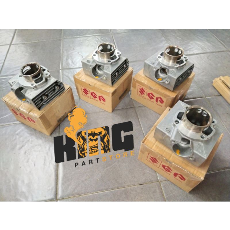 Jual CYLINDER SILINDER BLOK BORING BURENG BLOK SEHER RC100 BRAVO ...