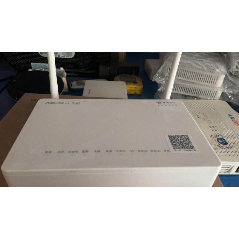 Jual ONT ONU EPON ZTE F450 V2 EXTERNAL ANTENA | Shopee Indonesia