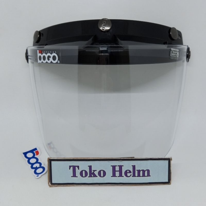 Jual Kaca BOGO datar ORIGINAL FLAT ORI BG05 smoke/clear | Shopee Indonesia